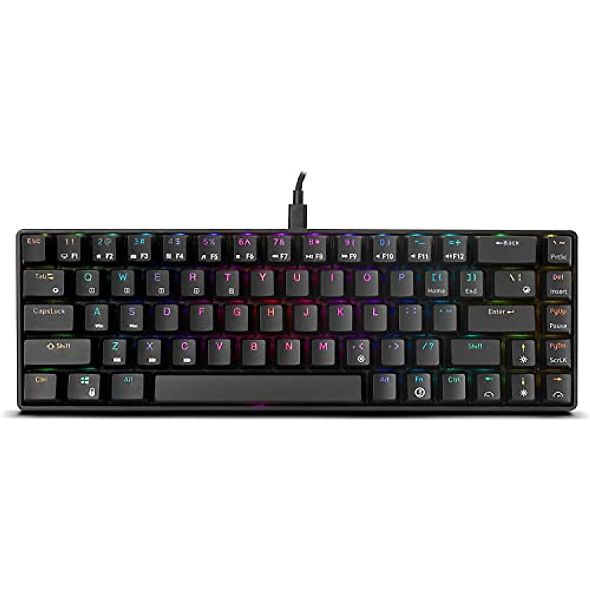 Tactical - Wireless Mini Mechanical Gaming Keyboard Layout US