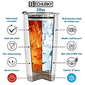 BECHUSKY Teacher Gifts, Teacher Gifts For Women, Teacher Tumbler, Teacher Sunflower Tumbler Teacher Influence Tumbler Great Teacher Is Never Erased Teacher Appreciation Women Christmas Birthday 20OZ