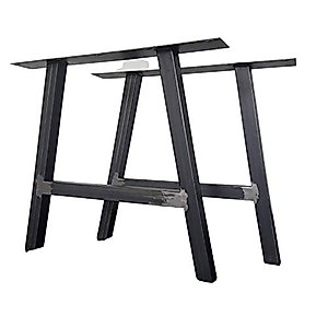 Metal Table Legs, A-Frame Style - Any Size and Color