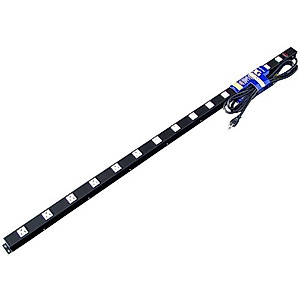 5ft 15 Outlet Metal Power Strip, 51512