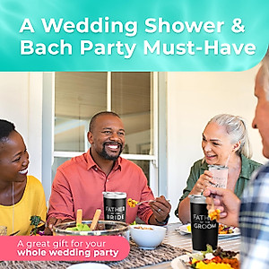 SassyCups Mother of the Bride Cup | Engraved Vacuum Insulated Stainless Steel Tumbler with Straw for Bride's Mom | Engagement Announcement | Bride's Mother | Bridal Party Travel Mug (22oz, Blush)