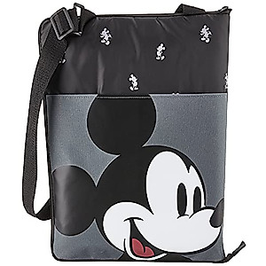 ONIVA - a Picnic Time brand 821-00-206-011-11 Vista Outdoor Blanket Tote, One Size, Mickey Mouse - Mickey Mouse Step & Repeat Pattern