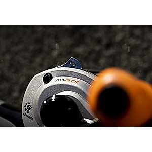 Abu Garcia Max STX Low Profile Baitcast Reel, Size LP (1539731), 5 Stainless Steel Ball Bearings + 1 Roller Bearing, Synthetic Star Drag, Max of 15lb | 6.8kg