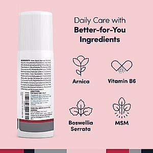 Penetrex Joint & Muscle Therapy - Soothing Gel for Back, Neck, Hands, Feet - Premium Whole Body Rub with Arnica, Vitamin B6 & MSM - 3oz Roll On Gel (3-Pack)