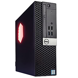 Dell Optiplex 5050 (RGB) Desktop Computer | Quad Core Intel i5 (3.2) | 8GB DDR4 RAM | 500GB SSD Solid State | Windows 10 Professional | 22in LCD Monitor | Perfect Family Computer (Renewed)