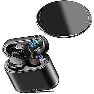 TOZO W1 Wireless Charger Black & T6 Wireless Earbuds Black
