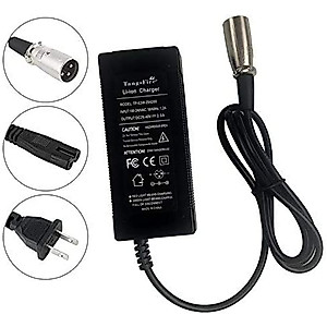 29.4V Battery Charger 25.9V 24V Output 2A for Lightweight Foldable wheelchairs (3-Pin XLR)