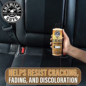 Chemical Guys SPI_401_16 Vintage Series Leather Conditioner for Leather Car Interiors, Seats, Boots, Bags and More (Works on Natural, Synthetic, Pleather, Faux Leather and More), 16 fl oz