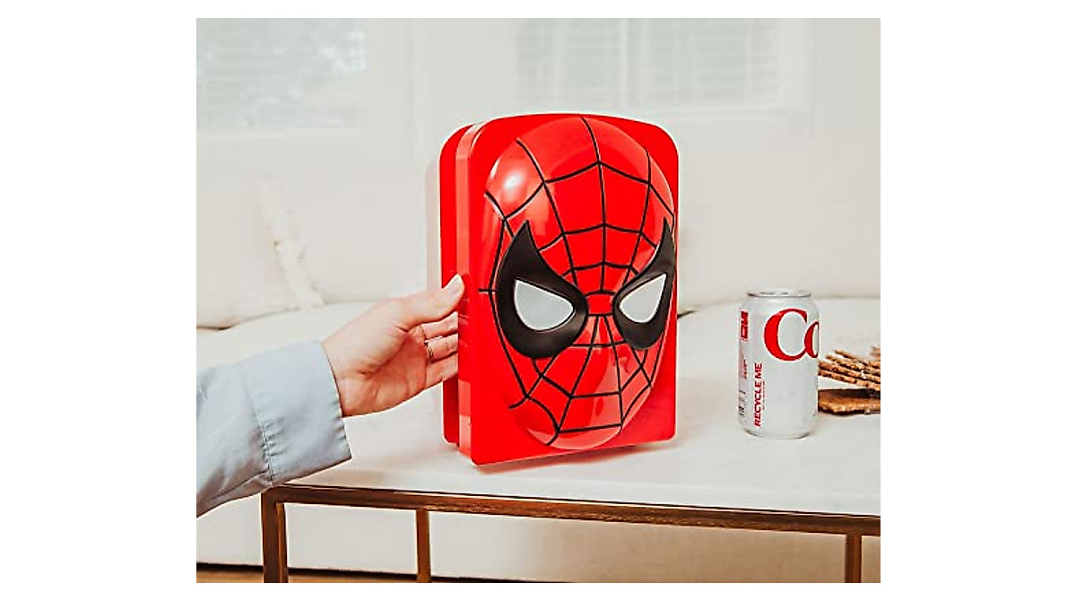 Spider-Man Mini Fridge - Chill Your Drinks with Style