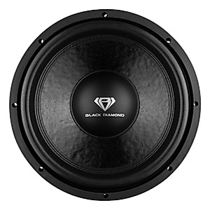 BLACK DIAMOND DIA-12D4 Car Subwoofer 12" 500W Max Power, 250W RMS, Dual 4 Ohms, DVC (1 Speaker)