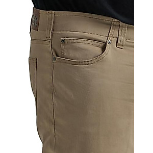 Lee Men's Big & Tall Extreme Motion Straight Taper Jean Cougar 52W x 30L