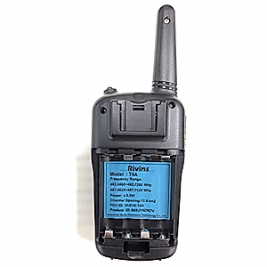 Walkie Talkies, Rivins Two Way Radios 22 Channel FRS Walkie Talkie for Adults with LED Flashlight VOX LCD Display (Green)