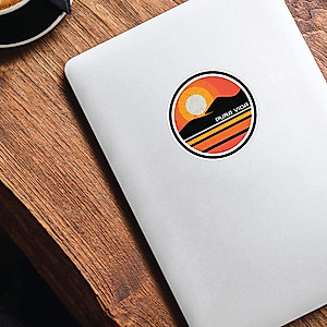 Pura Vida Costa Rica Sticker Decal Sunset Good Vibes