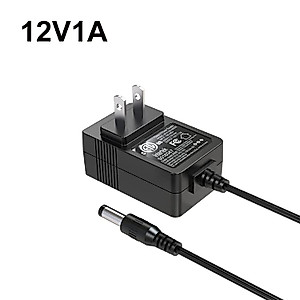 E4U - 12V 1A ac/dc Class 2 Power Supply Adapter for mag, Dreamlink, Formuler, Buzz tv, Tvip Setup Boxes, CCTV Cameras, DVR, Internet Modem and routers, LED Strips, Humidifier and Other electonics