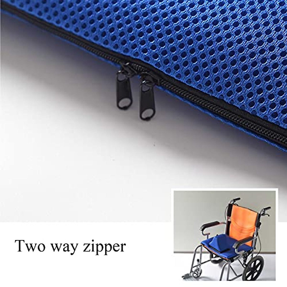 NACHEN Ergonomics Wheelchair Cushion, Elderly Nursing Anti-Bedsore Seat Pad for Bedridden Disabled for Pain Relif, Tailbone Hemorrhoid Cushion