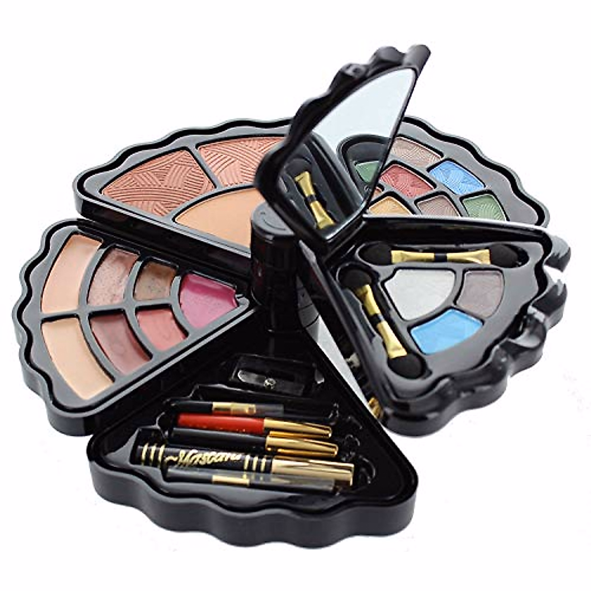 BR Makeup set - Eyeshadows, blush, lip gloss, mascara and more