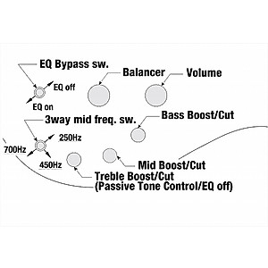 Ibanez Standard SR605E Bass Guitar - Black Stained Burst