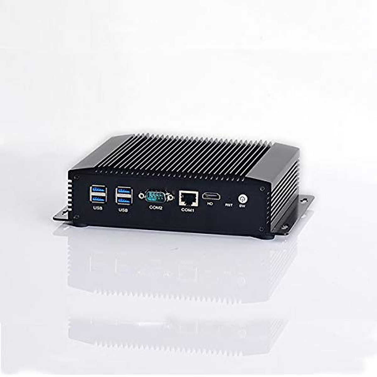 Whiskey Lake I5 8265U Industrial Firewall Micro Appliance, Router PC, Fanless PC with 8G RAM 256G SSD, AES-NI, 6 RJ45 Port, HDMI USB3.0 COM,Compatible with pfsense OPNsense LEDE ESXI Openwrt