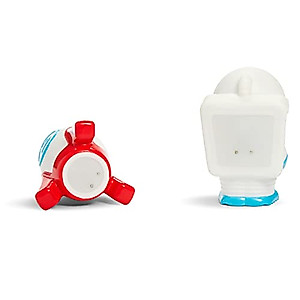Munchkin® Galaxy Buddies™ Water Safe Light Up Baby and Toddler Bath Toy, Astronaut & Rocket Ship