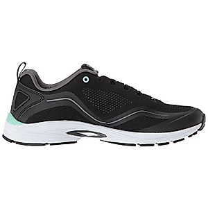 Ryka Women's Sky Bolt Athletic Shoe, Black/Grey/Mint, 7.5 M US
