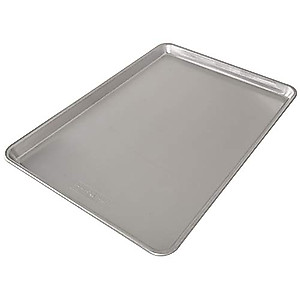 Nordic Ware Naturals Big Baking Sheet, 2 Pack, Silver