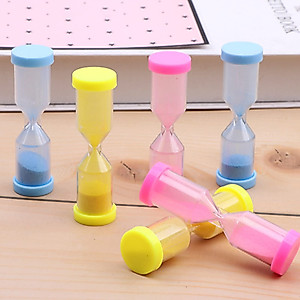 Hourglass Sand Timer 20 Secs, Random Colors Small Sand Clock Count Down Sandglass Timer Toy Random Color 1 Pack