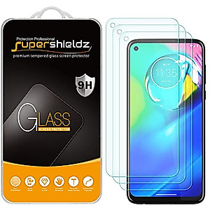 Supershieldz (3 Pack) Designed for Motorola Moto G Power (2020) Tempered Glass Screen Protector, Anti Scratch, Bubble Free