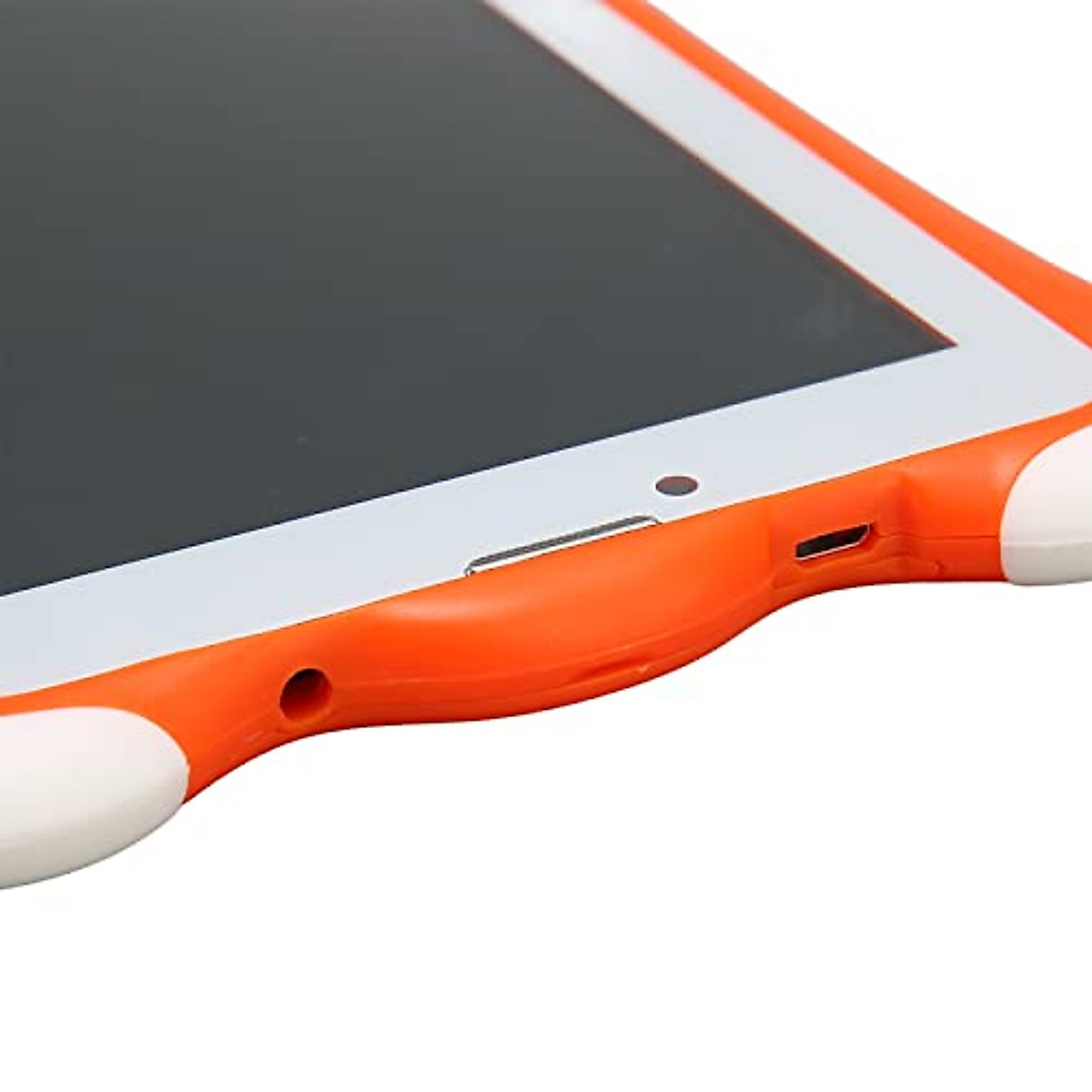 CHICIRIS WiFi Kids Tablet, 7 Inch 1280x800 6000mah Rechargeable Battery Orange Kids Tablet Eye Protection for Reading (US Plug)