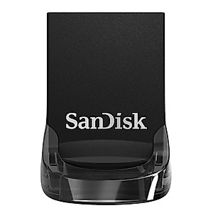 SanDisk 32GB Ultra Fit USB 3.1 Low-Profile Flash Drive (5 Pack Bundle) SDCZ430-032G-G46 32G Pen Drive - with (2) Everything But Stromboli (TM) Lanyard