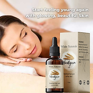 Organic Wheat Germ Oil for Skin, Cold-pressed Unrefined, 100% Pure Natural Wheatgerm Carrier Oil, Rich in Vitamin E, Ideal for SkinCare, Hair Care, Body, Face, Nails & Stretch Marks Relief