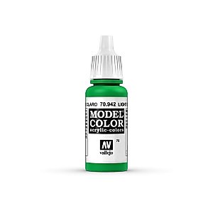 Vallejo Model Color 70942 Light Green (17ml)