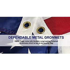 DMSE United Kingdom UK British National Flag 4X6 Ft Foot 100% Polyester 100D Flag UV Resistant (4'X6' Ft Foot)