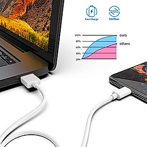 5 Pack(10FT)[Apple MFi Certified] iPhone Charger Long Lightning Cable Fast Charging iPhone Charger Cord Compatible iPhone 14/14 Pro Max/13 Pro Max/12/11 Pro Max/Mini/XS MAX/XR/XS/X/8/7/Plus/6 iPad