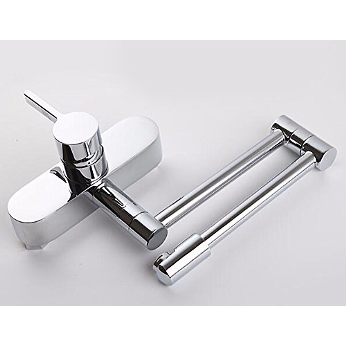 SJQKA-Faucet All copper wall type sink, sink, hot and cold kitchen faucet, dish basin, rotary folding faucet