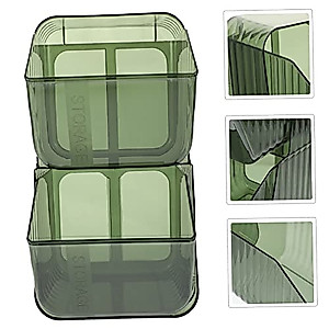 CIMAXIC Storage Box Tea Bags Storage Holder Teabag Shelf Tea Bag Holder Office Storage Shelves Holder Desk Top Organizer Shelf Tea Bag Rack Wall Tea Bag Container Instant