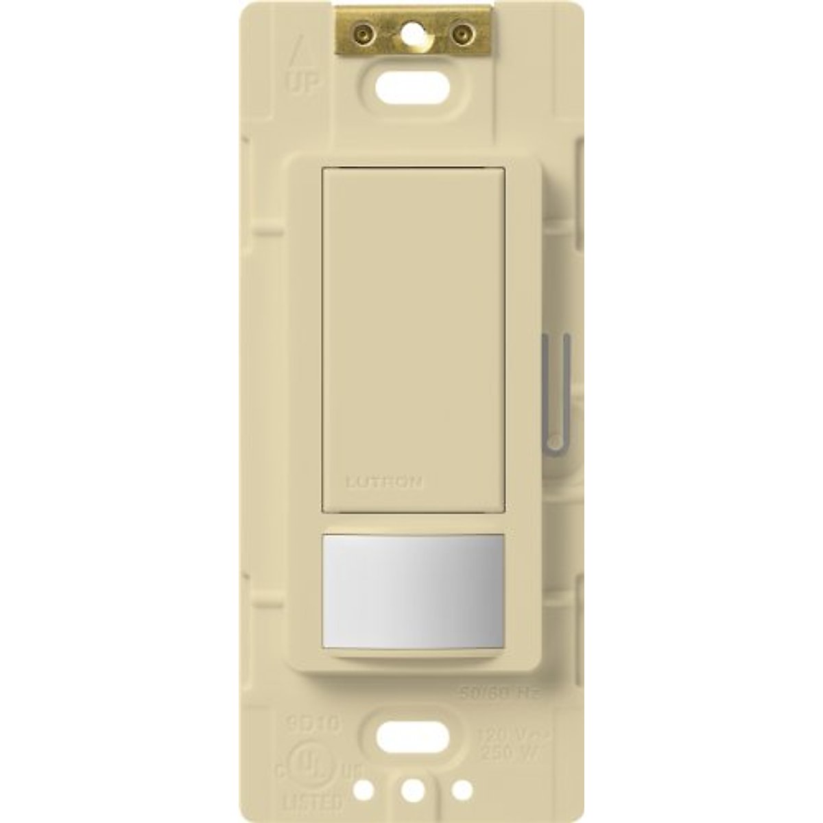 Lutron Maestro Vacancy-Only Sensor Switch | 2 Amp, Single Pole | MS-VPS2-IV | Ivory