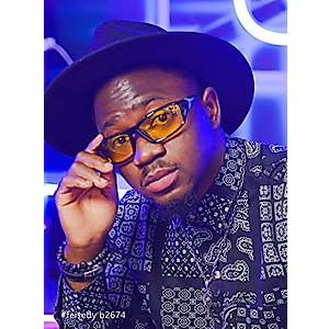 FEISEDY Classic Men Polarized Sports Sunglasses Night Driving Yellow Lenses Cycling Fishing Driving Glasses B2674