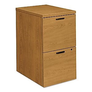 HON 105104CC 10500 Series File/File Mobile Pedestal, 15 3/4w x 22 3/4d x 28h, Harvest