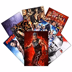 moriso Sport Superstars Poster (8 Pack) 11.5" x 16.5“ Champion Posters Unframed Version HD Poster for Living Room Bedroom Club Wall Art Decor
