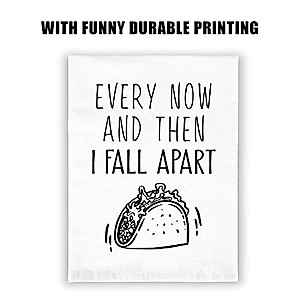 Miracu Funny Kitchen Towels Decorative Set of 4 - Flour Sack Dish Towels for Women, Fun Hand Towel, Tea Towels for Kitchen, Cute Mothers Day, House Warming Gift, Housewarming Gifts for New House Home