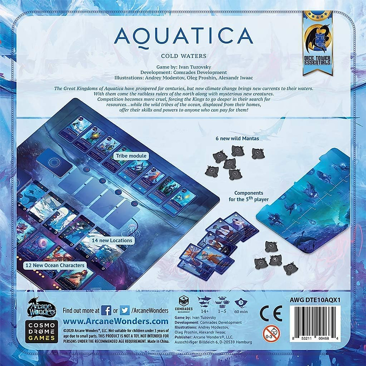 Arcane Wonders Aquatica: Cold Waters Expansion