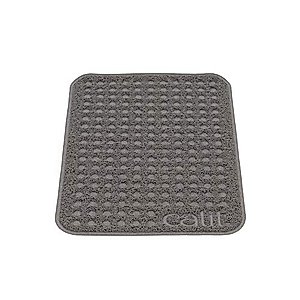 Catit Cat Litter Mat, Rectangle, Small, Grey, 44365