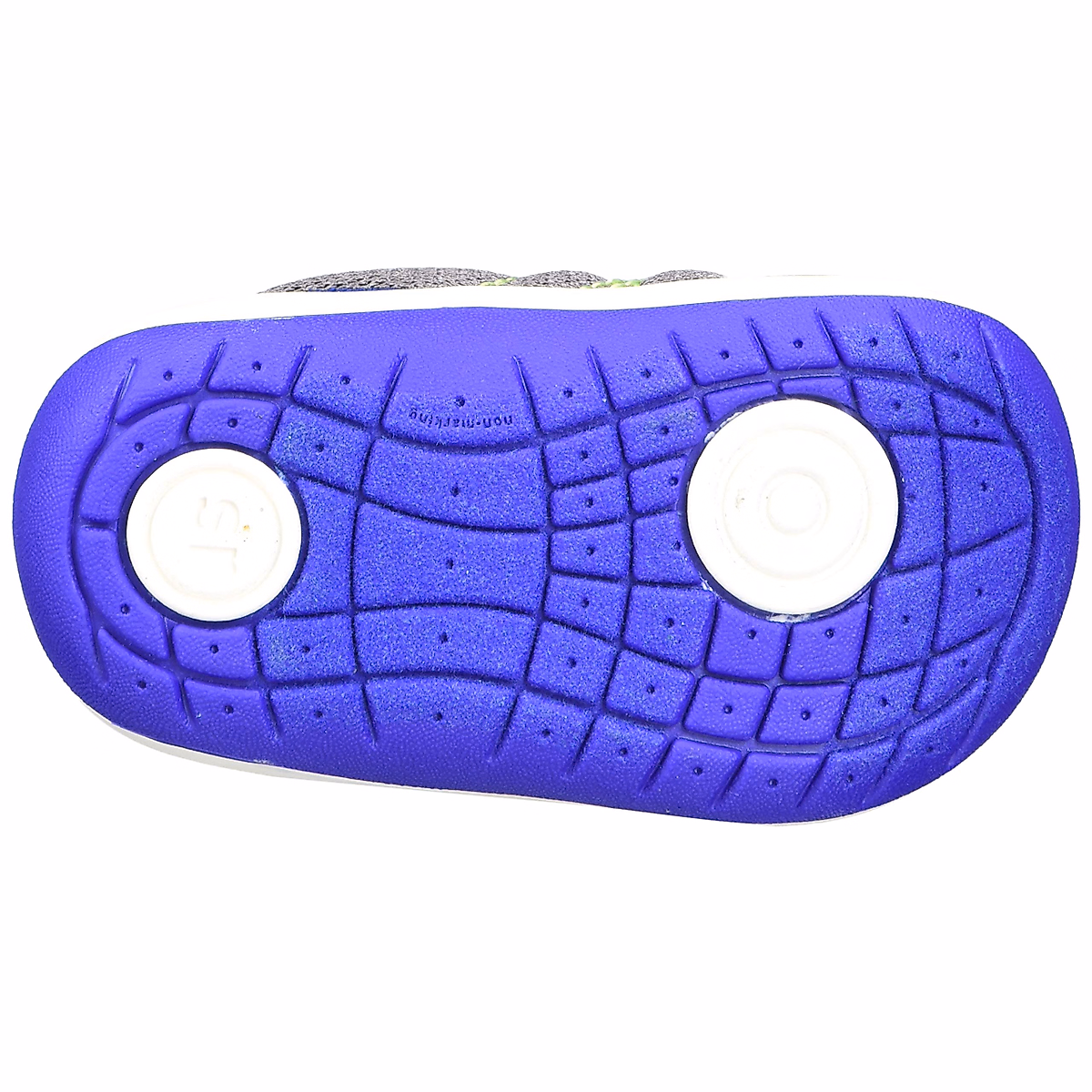 Stride Rite 360 Boy's Carson Sneaker, Grey Blue, M, 3.5 Little Kid