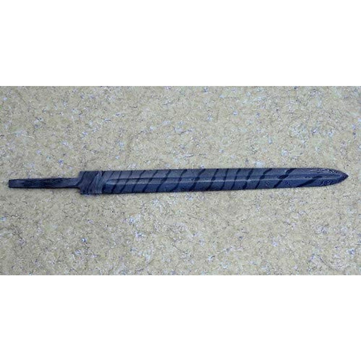 Mega Blades Damascus Steel Blank Blade Custom Handmade 32" Damascus Sword Blank Blade for knife making