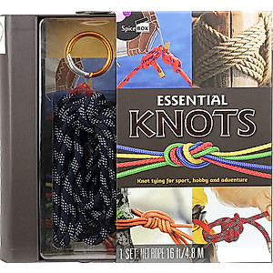 SpiceBox Adult Art Craft & Hobby Kits Gift Set Knots, Multi Colors (10034)