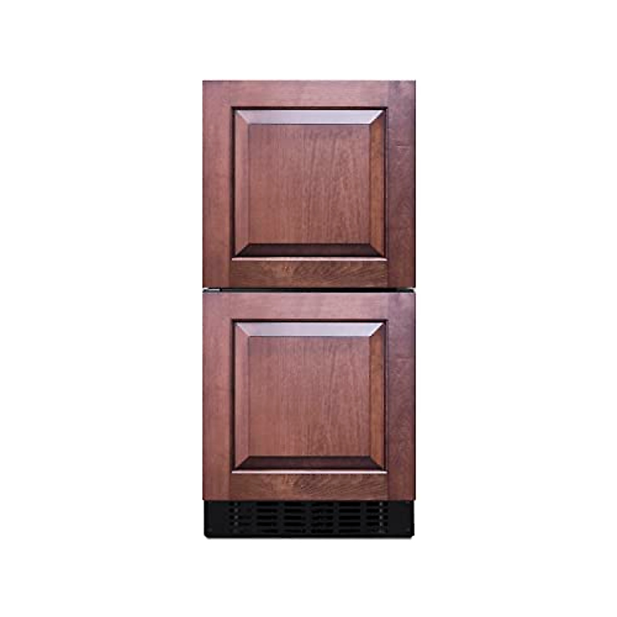 Summit Appliance ASDR1524PNR 15" Wide 2-Drawer All-Refrigerator; Panel-ready Drawer Fronts (Panels Not Included); 1.7 cu.ft Capacity; Frost-Free Operation; Stainless Steel Cabinet and Door