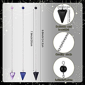 3 Pcs Small Crystal Shelf Black Crystal Display Shelf Butterfly Magical Boho Hand Moon Crystal Shelf Stars Moon Phases Wooden Crystal Holder with 3 Crystals Stone for Home Decor Wizard Witch Stuff