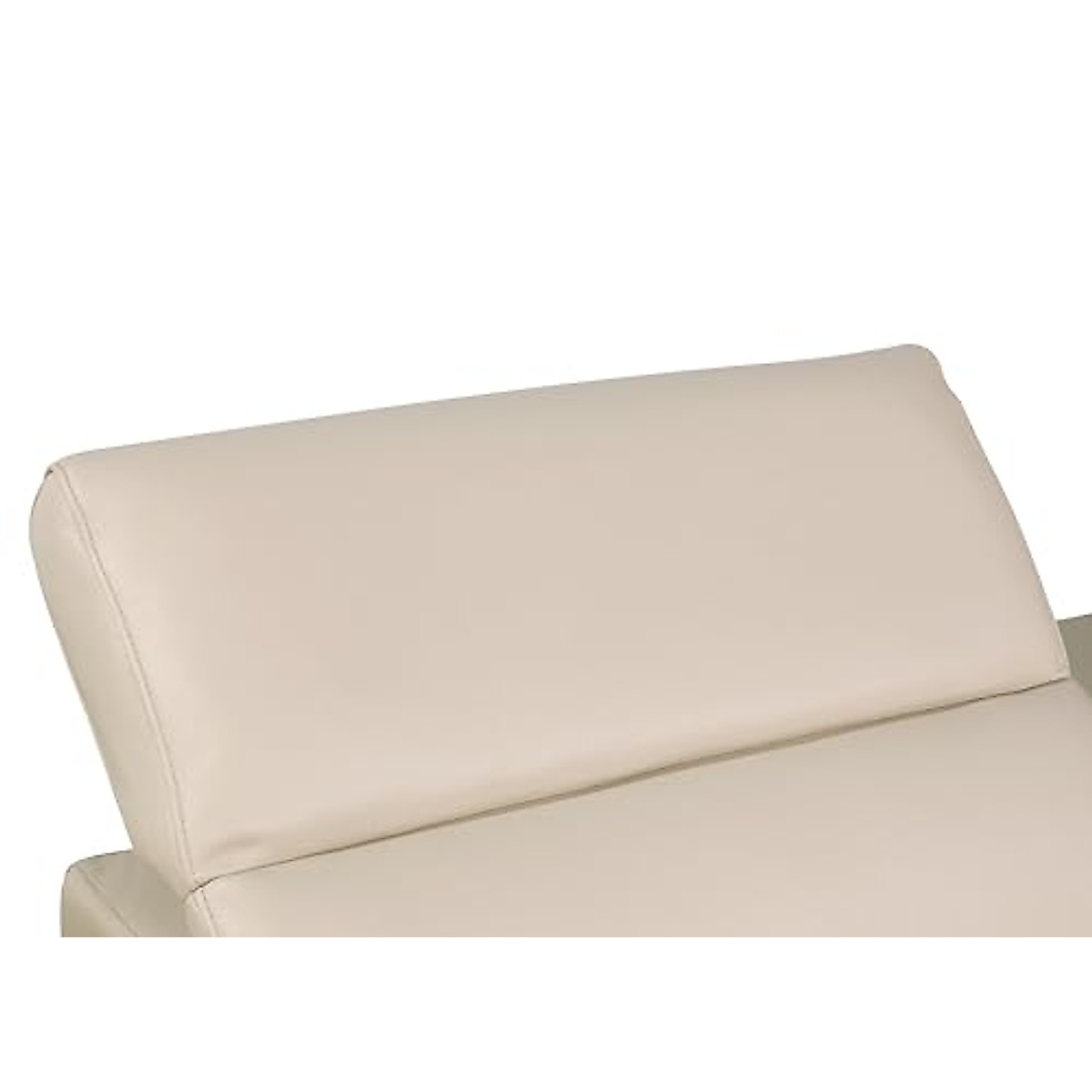 BlackJack Furniture Riccardo 8-Piece Italian Leather Sectional Sofa with 4 Power Reclining Couch Seats, USB & Wireless Chargers, Headrests, Lumbar Support, Cup Holder, and Console Storage, Beige