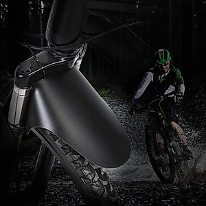 Alomejor Bike Mudguard Tire Guard Mountain Bike Front Rear Bike Tire Splash