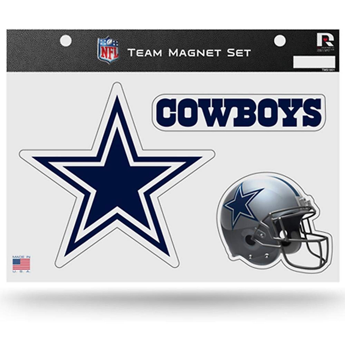 Rico Industries NFL Football Dallas Cowboys Team Magnet Sheet 8.5 x 11-"